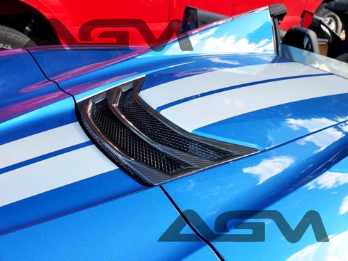 AGM C8 Corvette Carbon Fiber HTC Rear Vent (All Models) | AG Motorsports