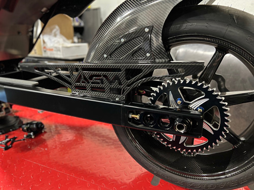 AGM Carbon Fiber Universal Chain Guard | AGMotorsports