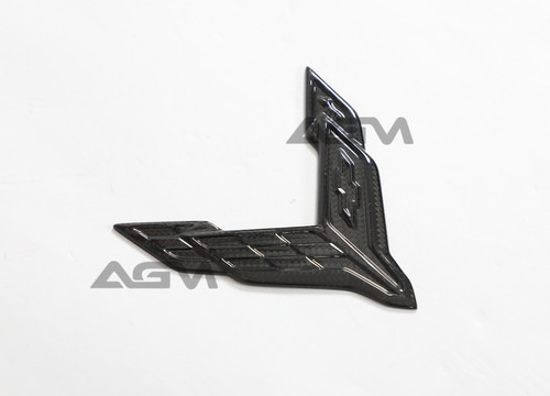 AGM C8 Corvette Z06/ERay/ZR1 Carbon Fiber Front & Rear Emblems | AG ...