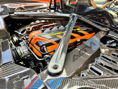 AGM C8 Corvette Carbon Fiber Alpha-X Brace | AGMotorsports