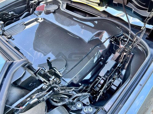 AGM C8 Corvette HTC Carbon Fiber Ultimate Engine Bay Package (All ...