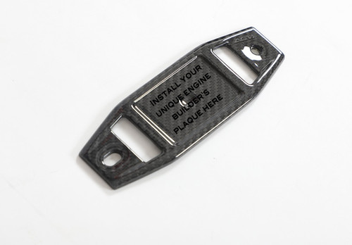 AGM C8 Corvette Z06 Carbon Fiber Engine Builder Plaque | AGMotorsports