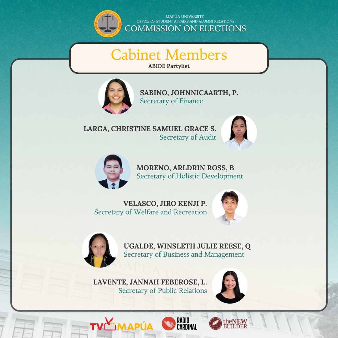 Mapúa COMELEC releases official list of candidates for AY2425 elections