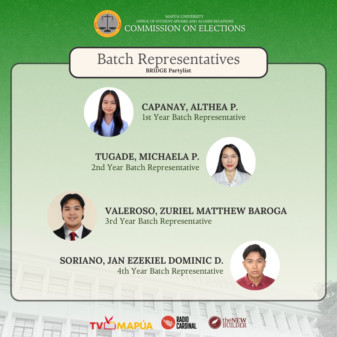 Mapúa COMELEC releases official list of candidates for AY2425 elections