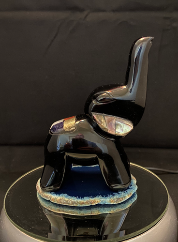 Obsidian Elephant | Power of the Rainbow