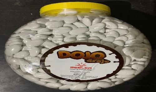 OVAL CHOCOLATE BEANS - WHITE | UFS FOODSTUFF SUPPLY