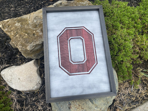 Ohio State University "Block O" Sign | Buckeye Sign | OSU Wooden Sign ...