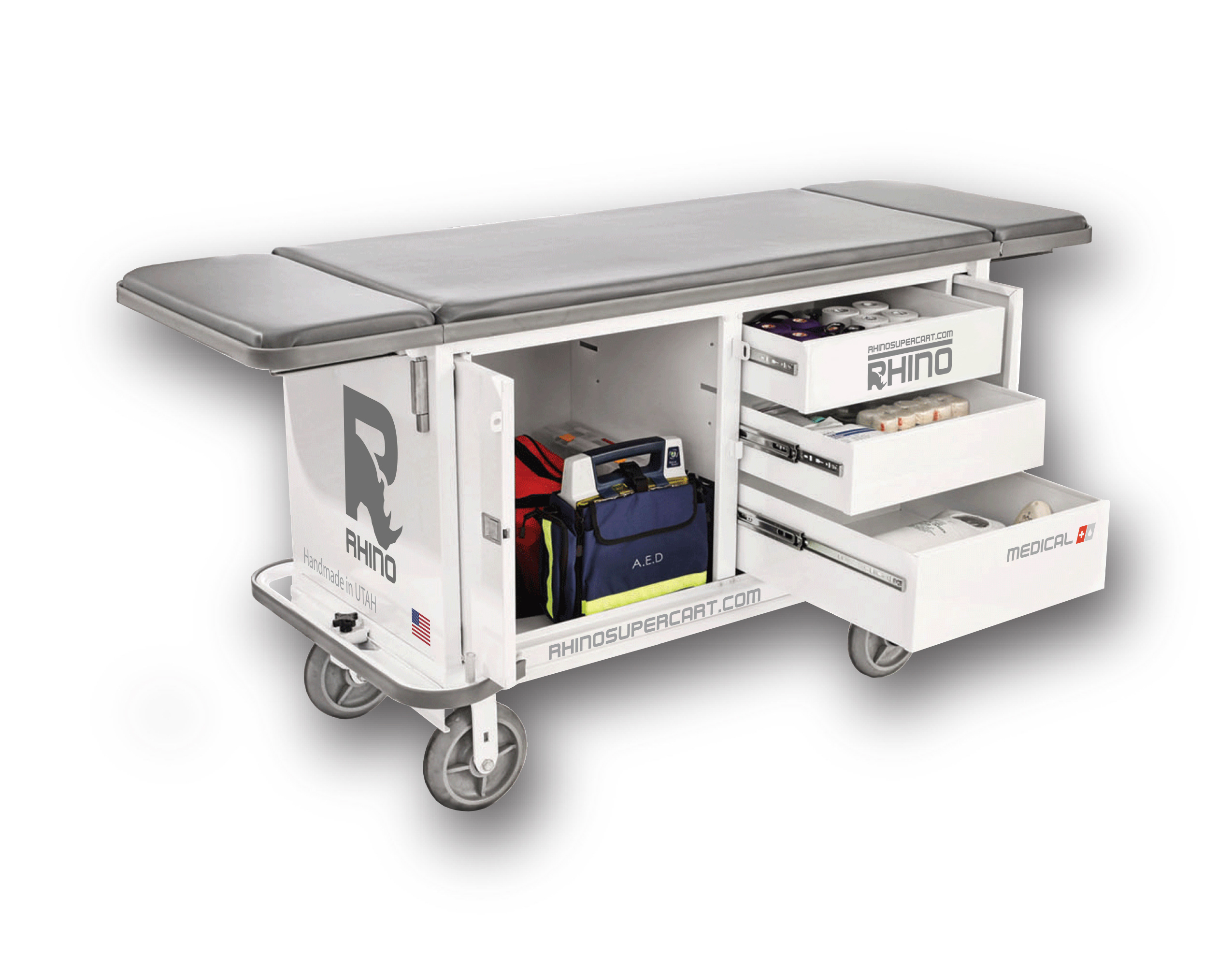 Rhino SuperCarts for Athletic Training, Physical Therapy, Orthopedics
