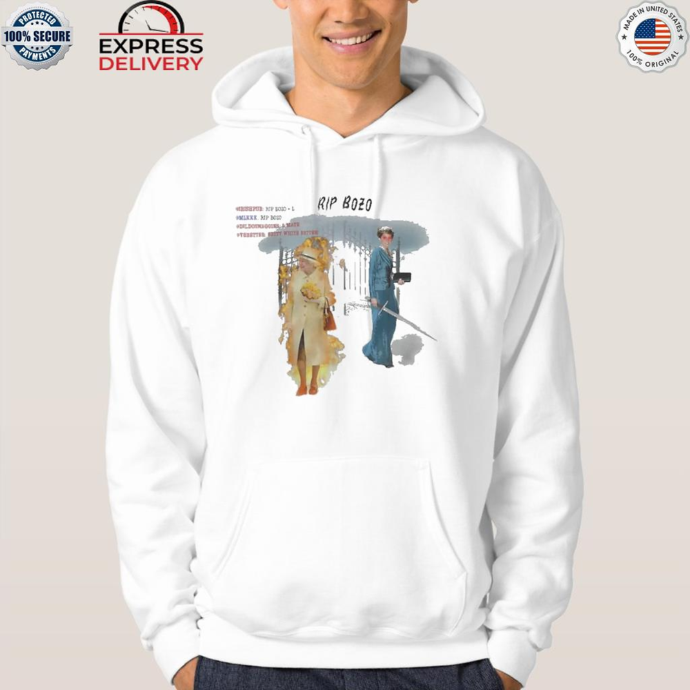 Official rip bozo queen elizabeth ii 2022 shirt
