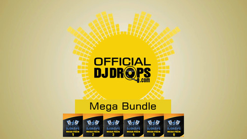Mega Bundle (Mega Packs 1-6) | official-dj-drops