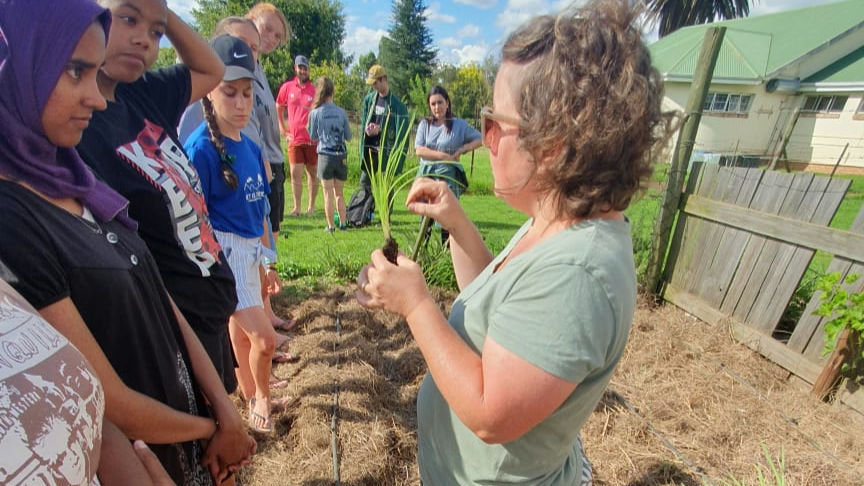LANDSDIENS GEREED VIR GROENTETUIN