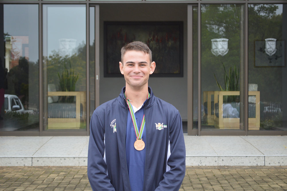 TIAAN 3RD IN SOUTH AFRICA!