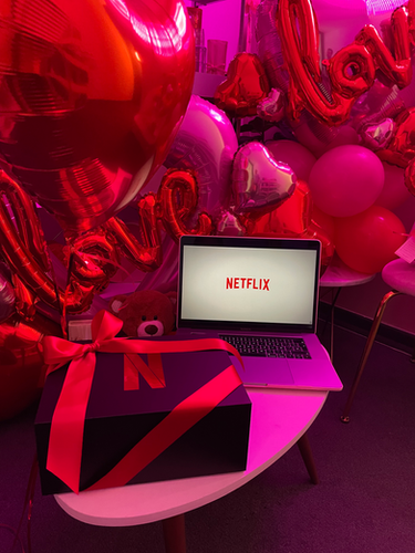 Netflix Box | Soy Rosa Pastel