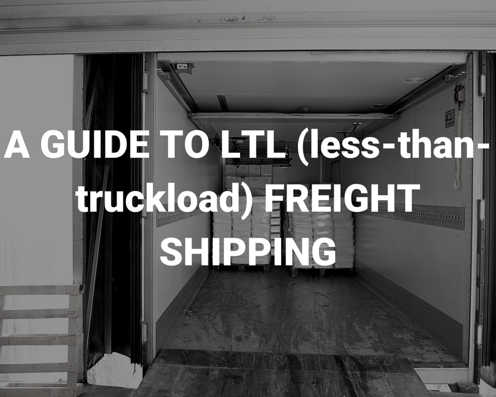 A Guide to LTL (less-than-truckload) Freight Shipping