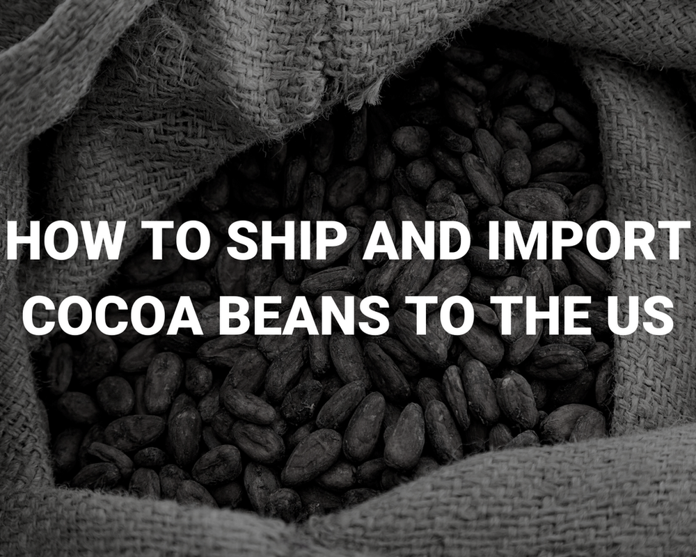 How to Ship and Import Cocoa Beans to the USA