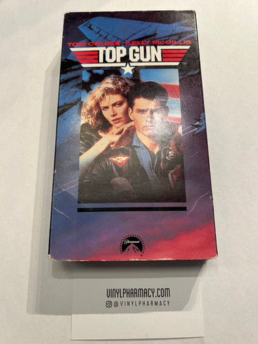 Top Gun Tom Cruise VHS | Vinyl Pharmacy