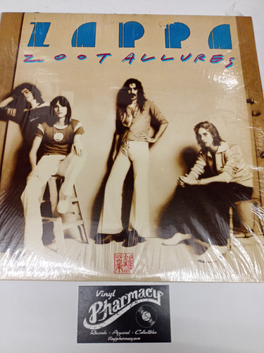 Frank Zappa: Zoot Allures Original Vinyl Record | Vinyl Pharmacy