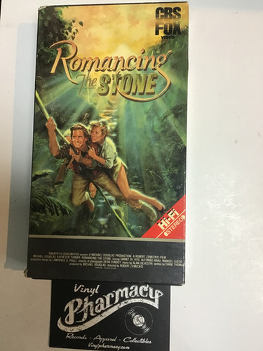 Romancing The Stone : Douglas/Turner (1984) VHS | Vinyl Pharmacy