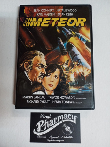 Meteor (1979) Sean Connery/Natalie Wood/Karl Malden DVD | Vinyl Pharmacy