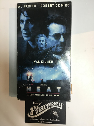 Heat : Val kilmer/Pacino/DeNiro (1996) VHS | Vinyl Pharmacy