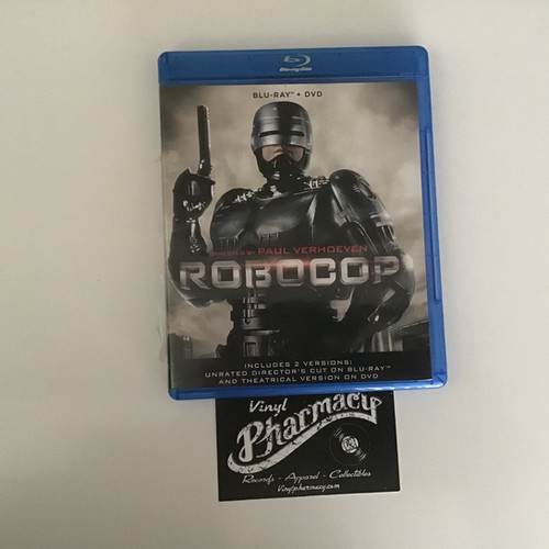 RoboCop : Arnold Schwarzenegger (2014) Blu-Ray DVD | Vinyl Pharmacy