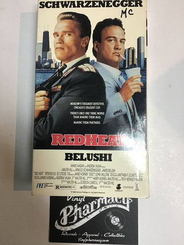 Red Heat : Schwarzenegger/Belushi VHS | Vinyl Pharmacy