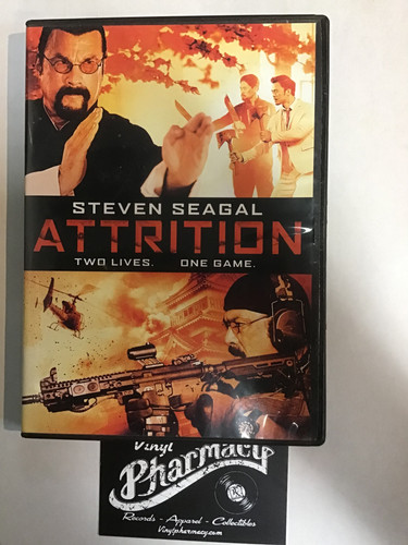 Attrition : Steven Seagal (2018) DVD | Vinyl Pharmacy