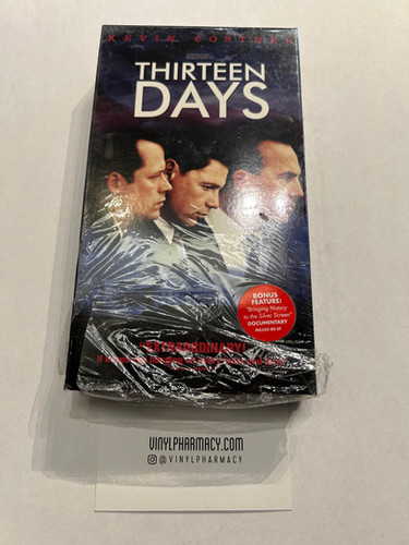 Thirteen Days Kevin Costner VHS | Vinyl Pharmacy