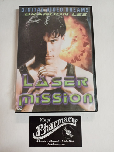 Laser Mission (1990) Brandon Lee DVD | Vinyl Pharmacy