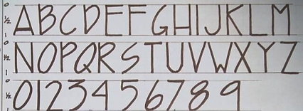 Lettering | drafting1