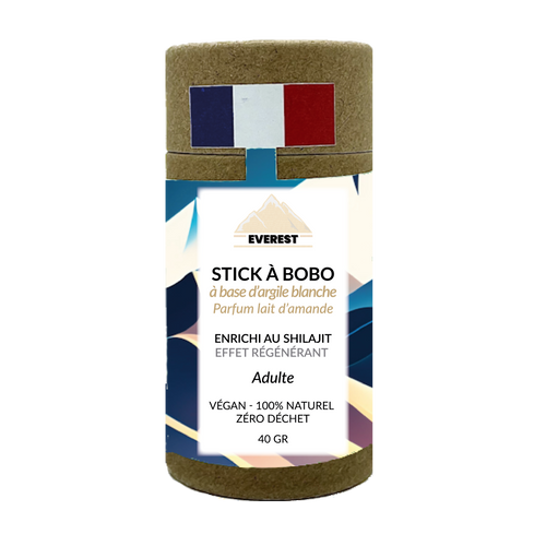 Stick à bobo à l'argile blanche - Enrichi en Shilajit - Fragrance lait ...