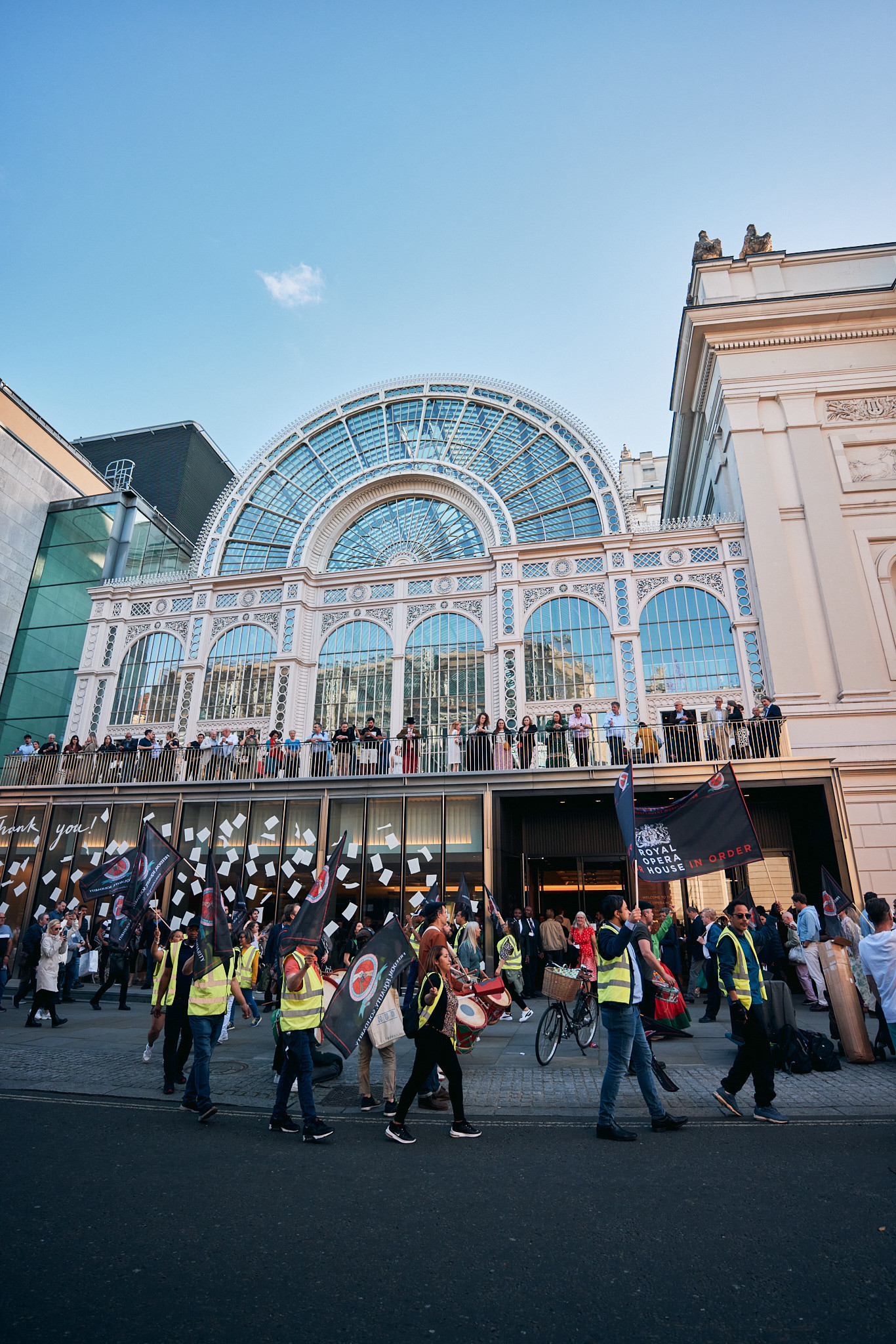 CAIWU Campaigns | Cleaners & porters begin their campaign at the Royal ...
