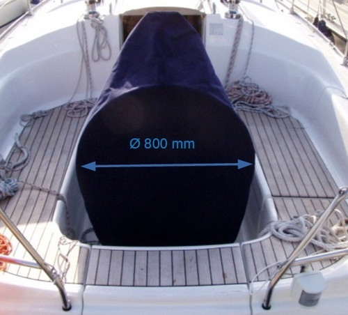 Wheel (800mm) Binnacle & Table Cover For Bavaria 30 CR - 05 ...