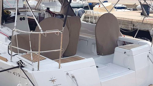 Wheel & Binnacle Cover For Jeanneau Sun Odyssey 419 - 2015 | Marine ...