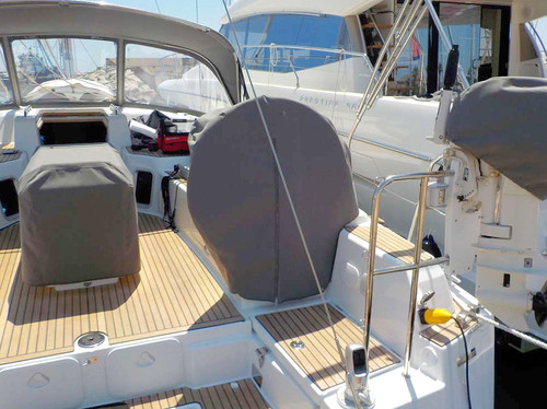 Wheel & Binnacle Cover For Jeanneau 51 | Marine Canvas Direct