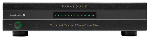 Parasound ZoneMaster 12 Twelve Channel 24 Speaker Power Amplifier ...
