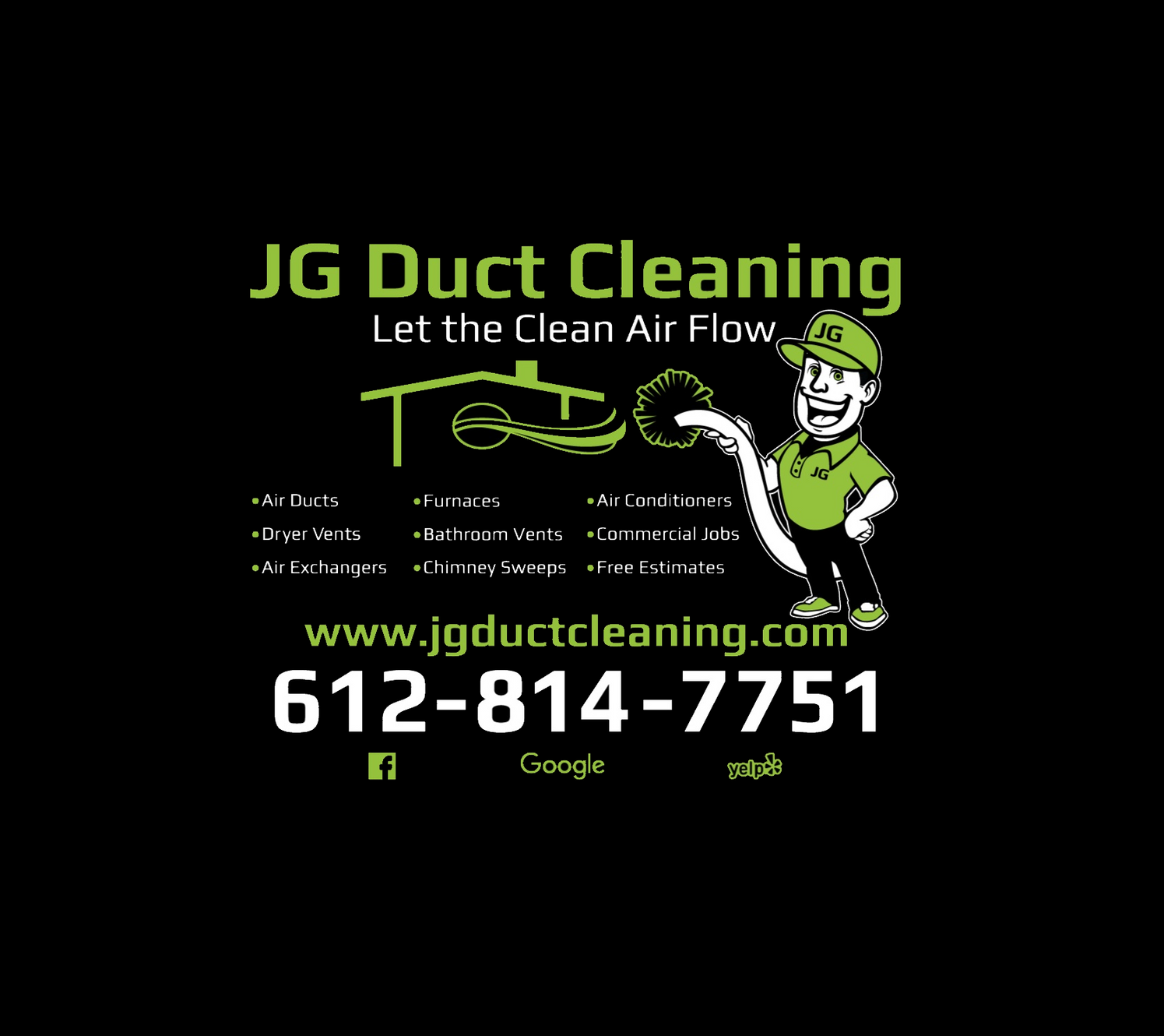 Packages & Pricing | JG Duct Cleaning