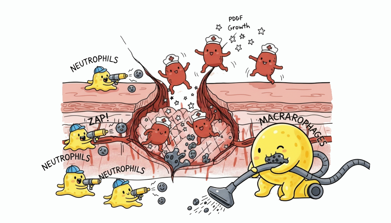 How Wounds Heal? Top 5 Critical Players in Your Body's Wound Healing ...