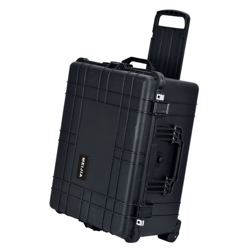 MEIJIA Waterproof Hard Case with wheels and foam,24.64 X19.39 X13.78 ...