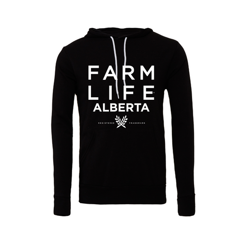 Farm Life Alberta Hoodie - Black | Farm Life Apparel