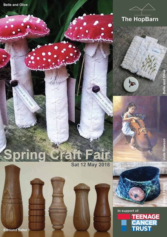 Spring Craft Fair 2018 / Sat 12th May 2018 10.30am - 3.30pm