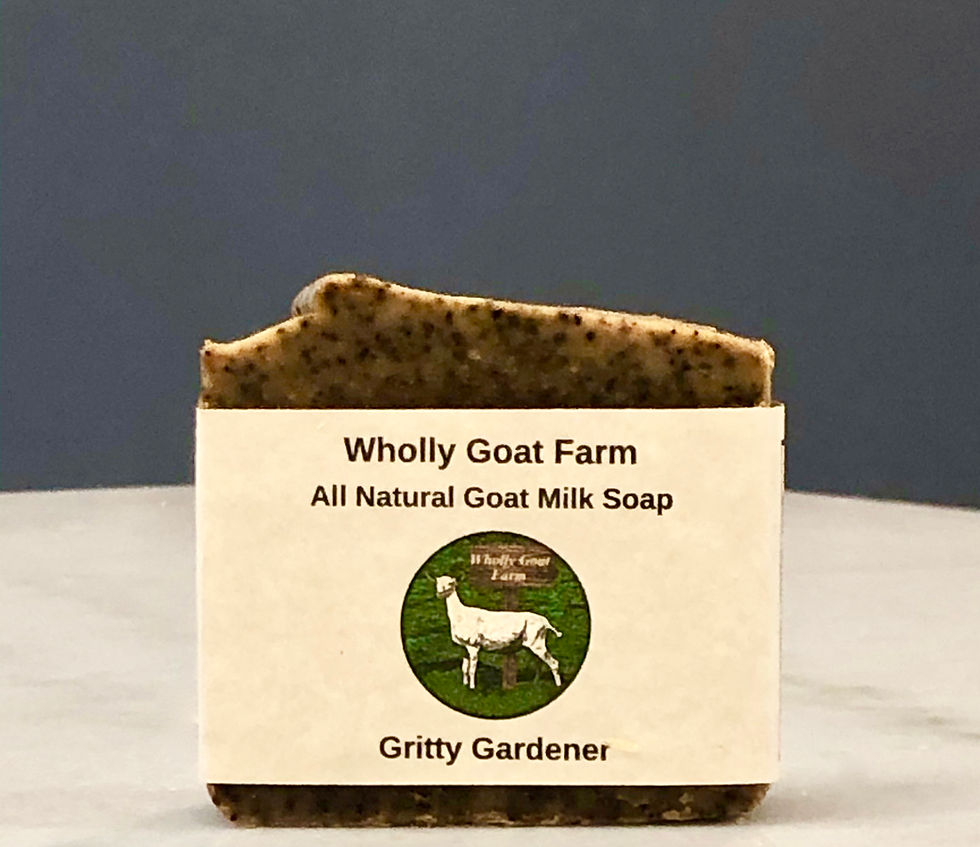 Goats Milk Soap - Gritty Gardener | Wholly Goat Farm