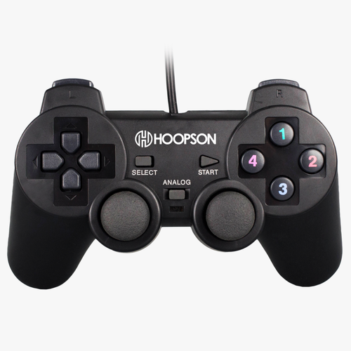 CONTROLE GAMER JOYSTICK PC DUAL SHOCK HOOPSON VG-018 | Maskate Sr.Passos