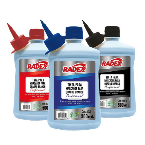 REABASTECEDOR PARA QUADRO BRANCO RADEX 500ML | Maskate Sr.Passos