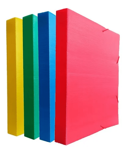 PASTA POLIONDA COM ELÁSTICO OFÍCIO 35MM (CORES VARIADAS) | Maskate Sr ...