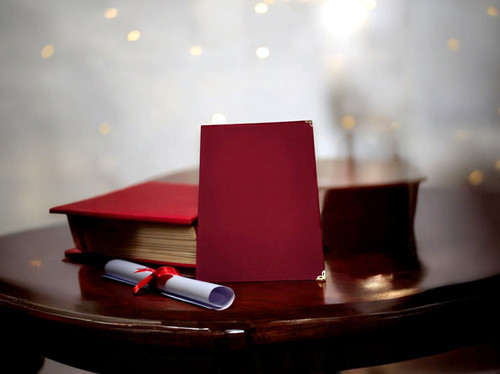 Diploma Storage Certificate of Achievement and Certificate Case Claret ...