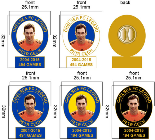 Chelsea FC Legends Series - Petr Cech | FOOTBALL-PINS-BADGES