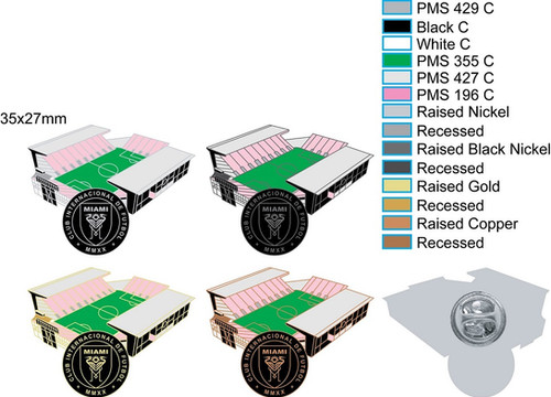 Inter Miami CF - Chase Stadium | FOOTBALL-PINS-BADGES
