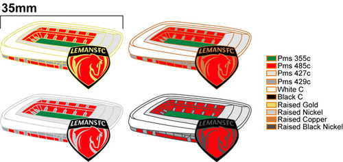Le Mans FC - MMArena | FOOTBALL-PINS-BADGES