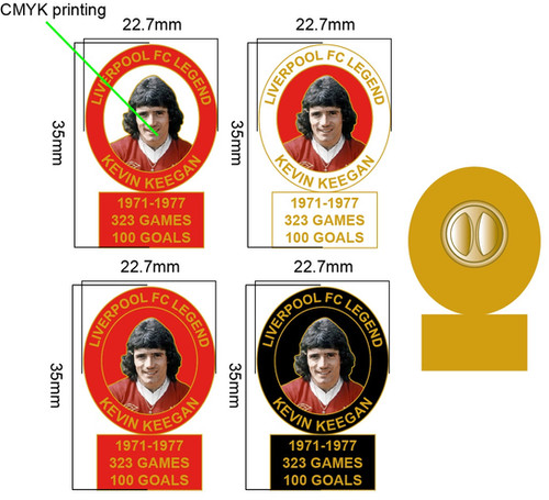 Liverpool FC Legends Series - Kevin Keegan | FOOTBALL-PINS-BADGES